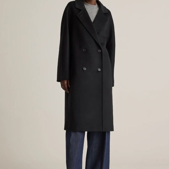 Quince | Jackets & Coats | Quince Italian Wool Doublebreasted Slouch ...